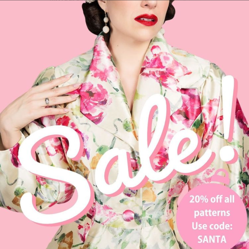 Black Friday & Thanksgiving Sewing Pattern Sales